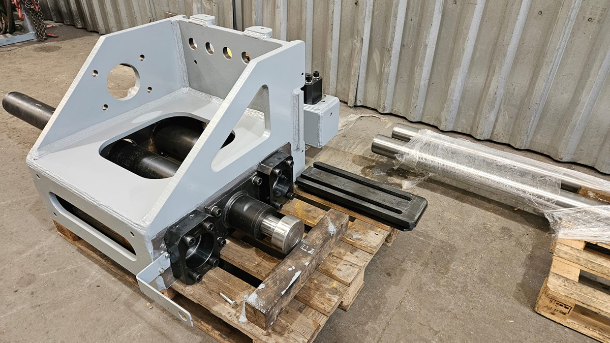 Pousseur bras hydraulique - Smartec Industrie